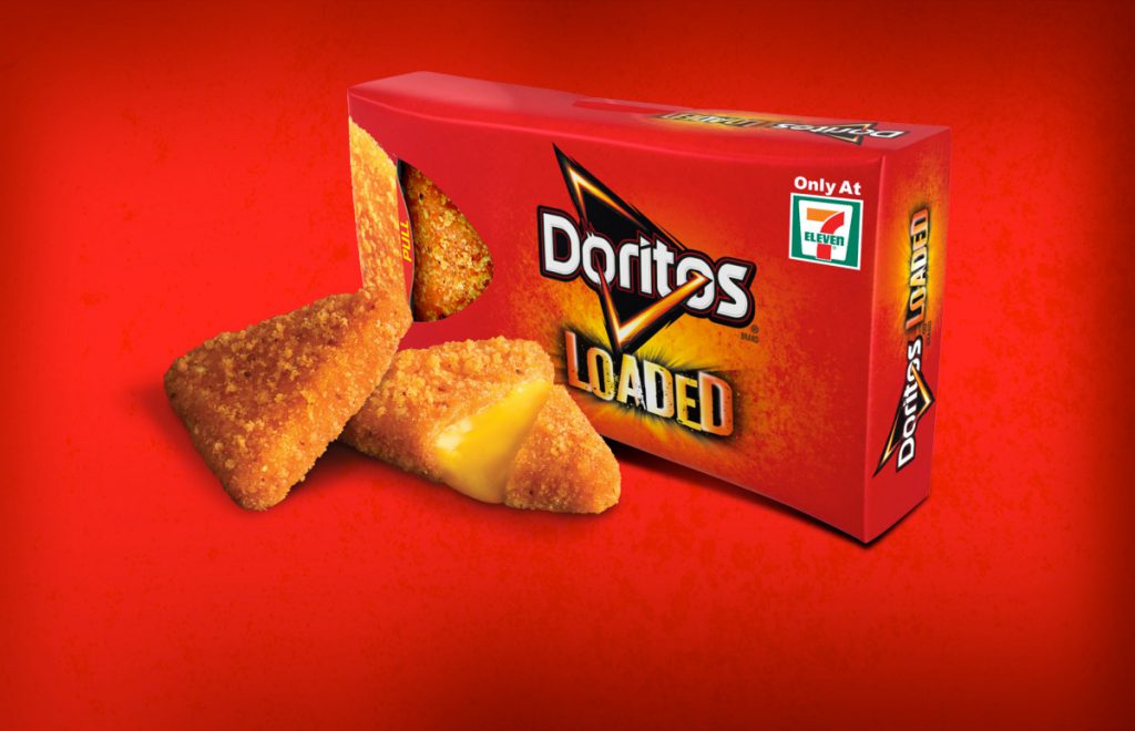Doritos Loaded has notes of white fish - One Tie All Tie
